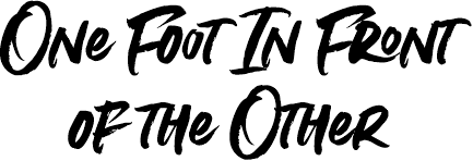 one foot black | Living. Loving. Growing.